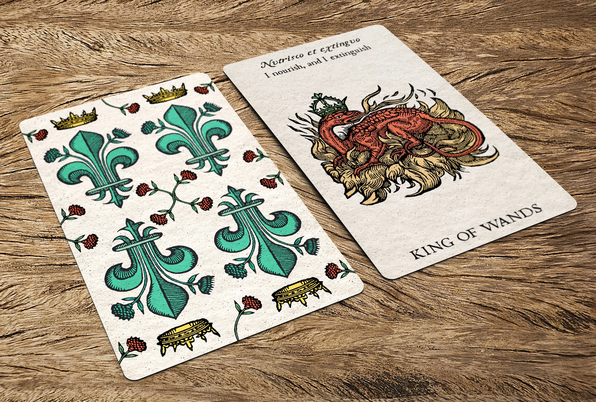 PRE-ORDER Tarot Emblemata CHROMATA Tarot Deck (88 cards + 10 Oracle ...