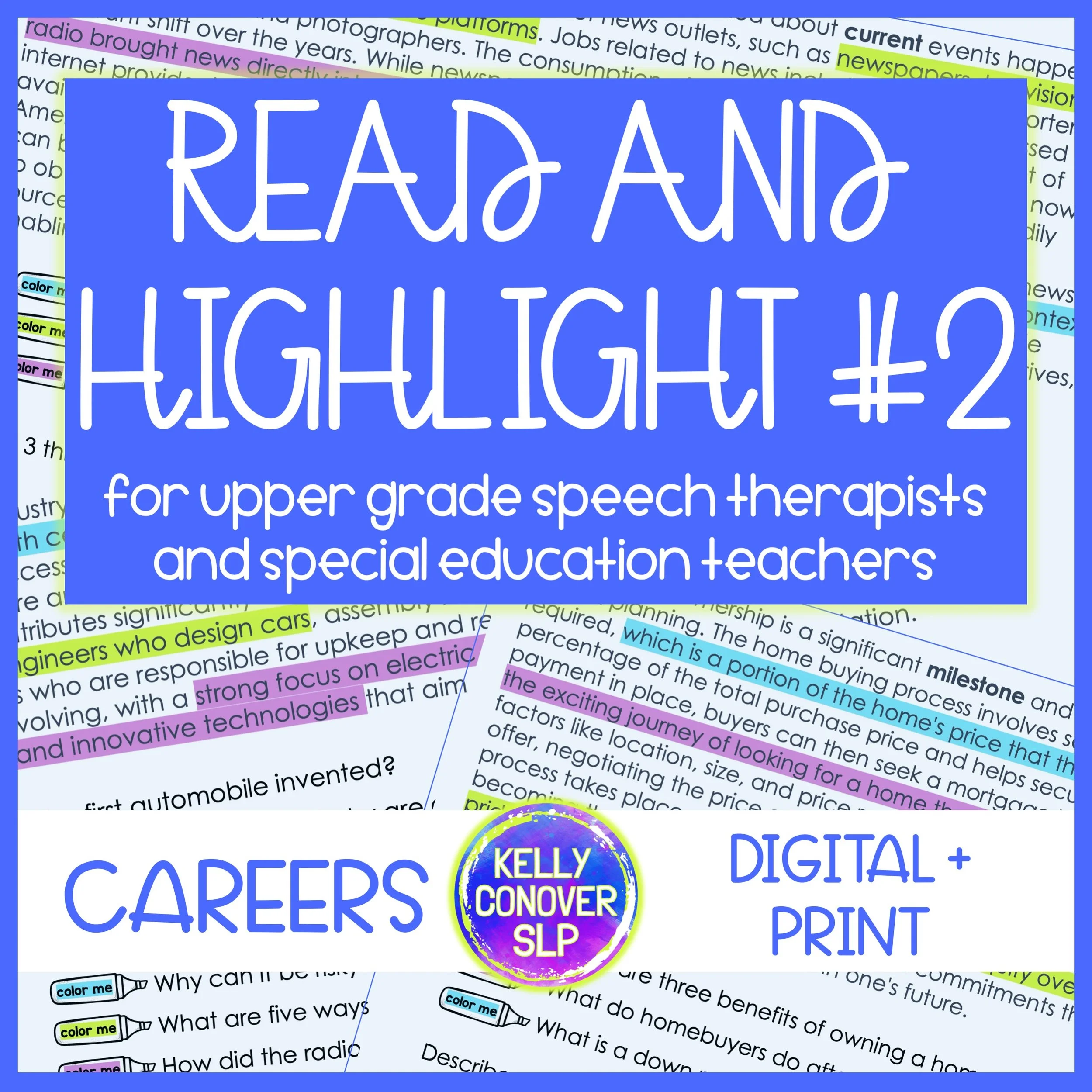 Teaching Text Evidence Using Highlighting — High School Speech Therapy