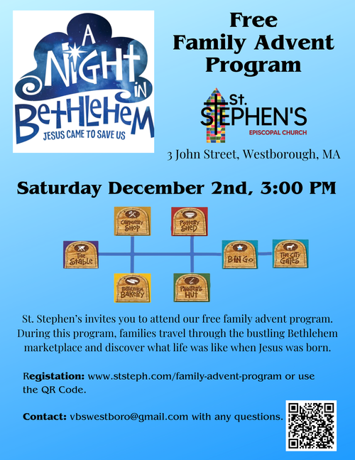 Family-Friendly Advent Program — Saint Stephen's Episcopal Church