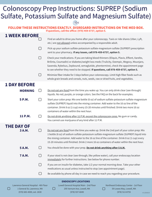 SUPREP (Sodium Sulfate, Potassium Sulfate and Magnesium Sulfate Oral ...