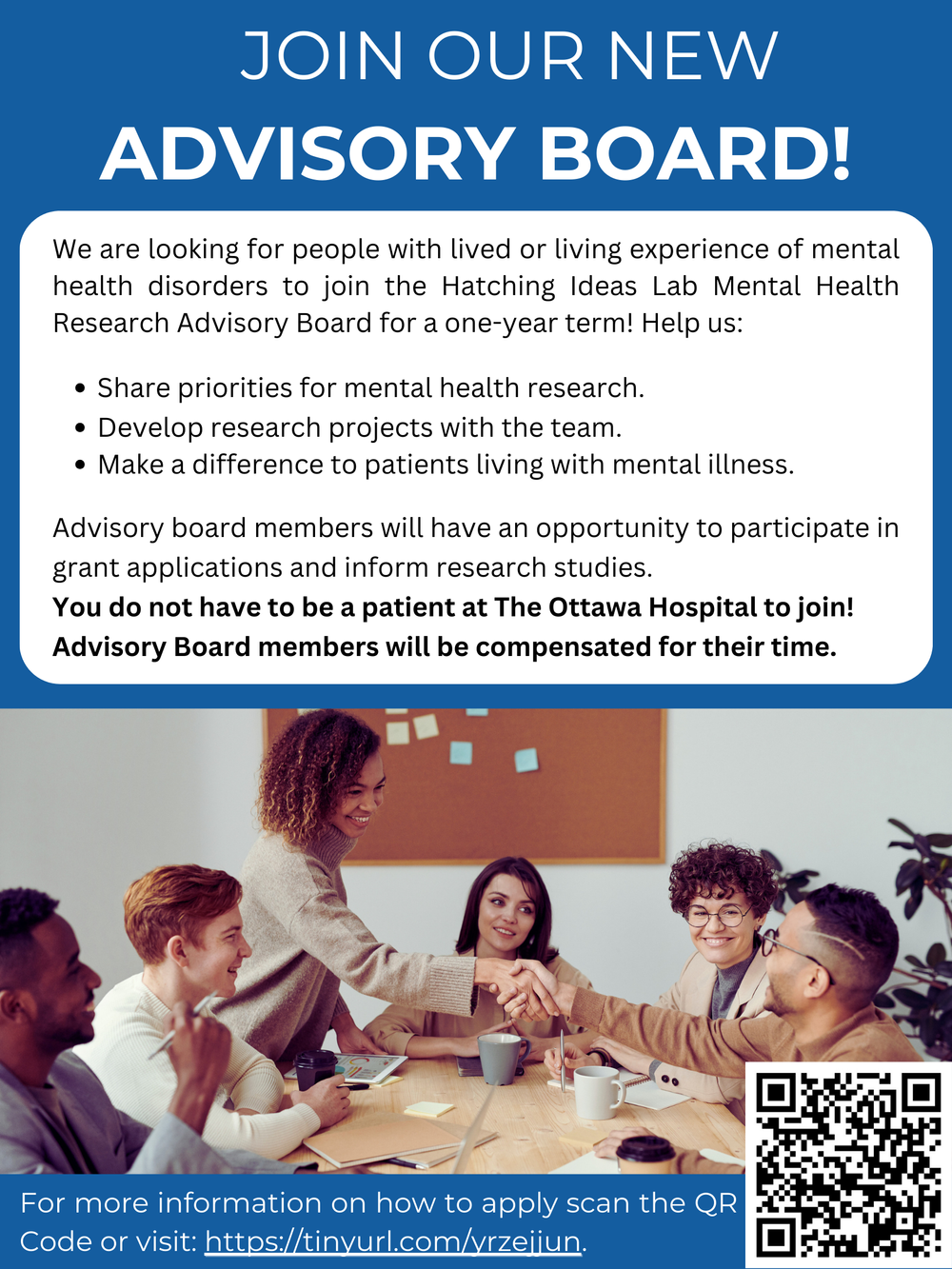 Join Us! Patient Engagement Contact Form — Hatching Ideas Lab