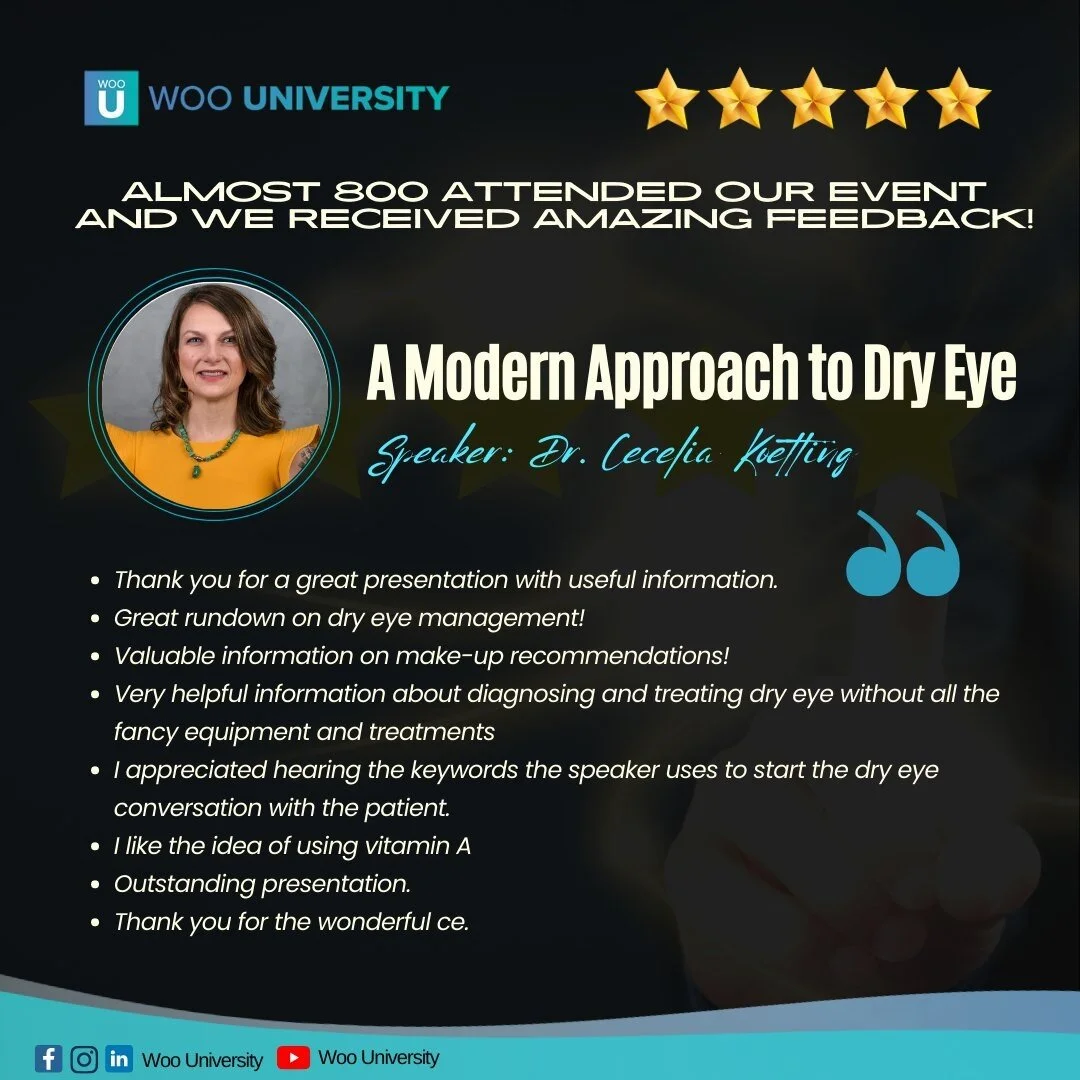 Free CE For Eye Care Professionals | Woo University