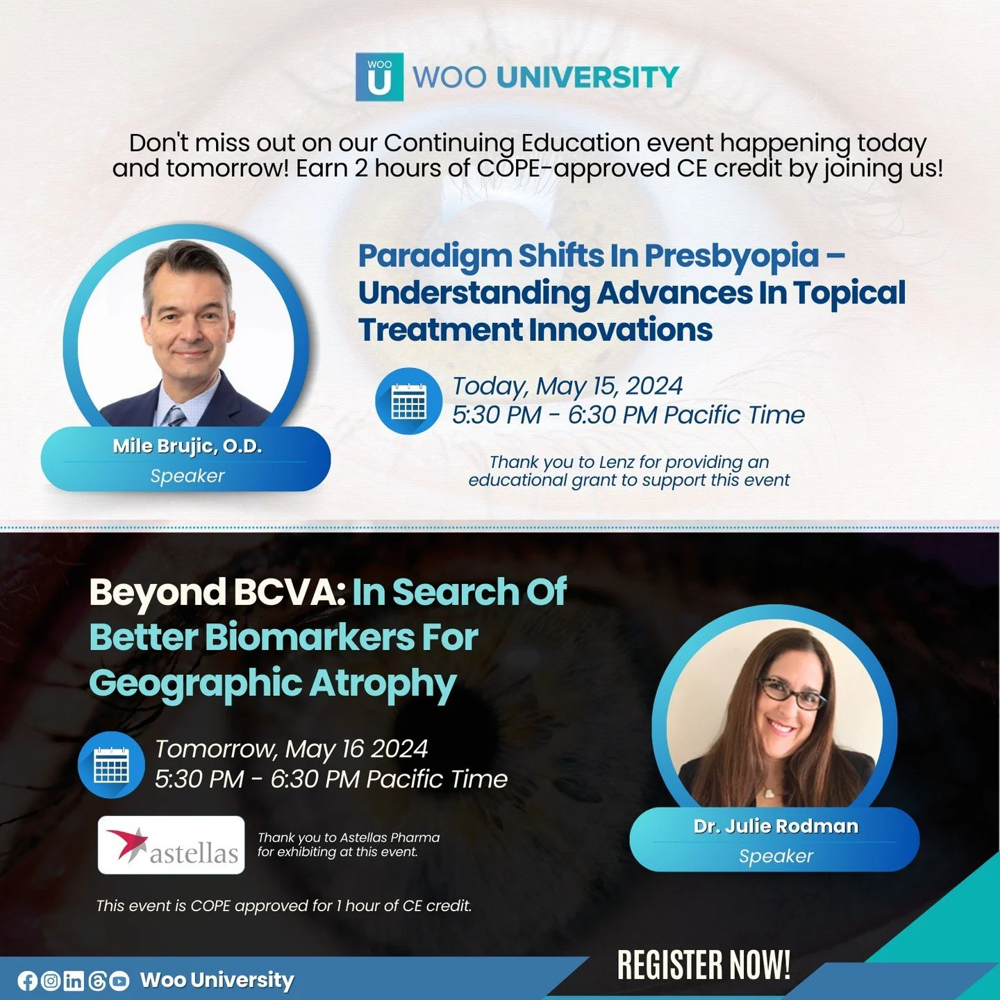 Free CE For Eye Care Professionals | Woo University