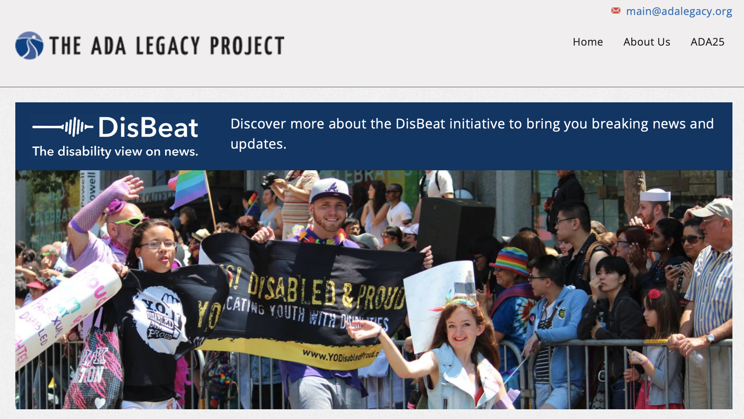 About the ADA Legacy Project: Celebrating History And Planning for the ...