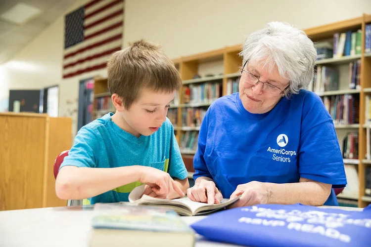 Foster Grandparent Position — Aging Strong programs by Jannus