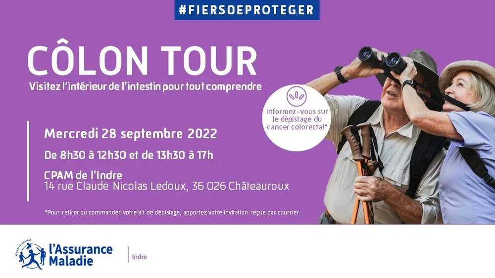 Côlon Tour, sensibilisation au dépistage — Commune d'Anjouin