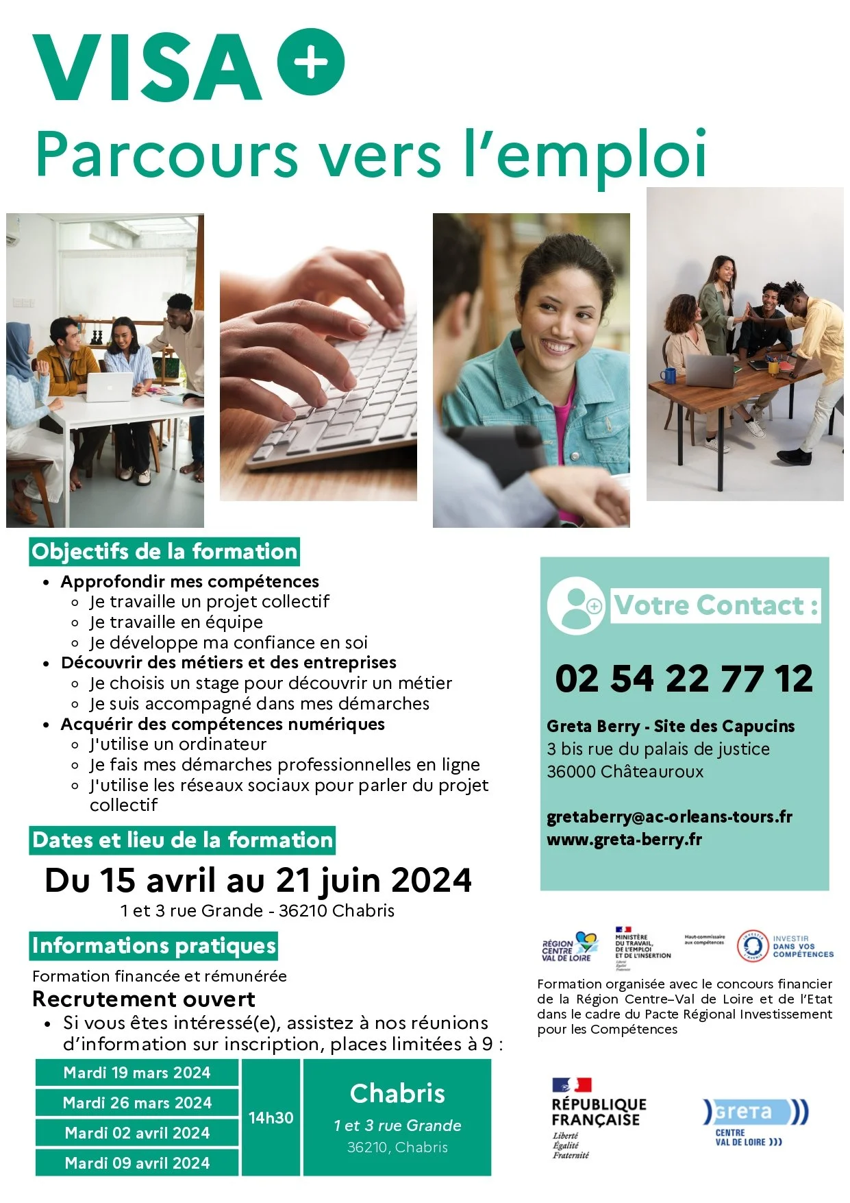 VISA + Parcours vers l'Emploi — Commune d'Anjouin
