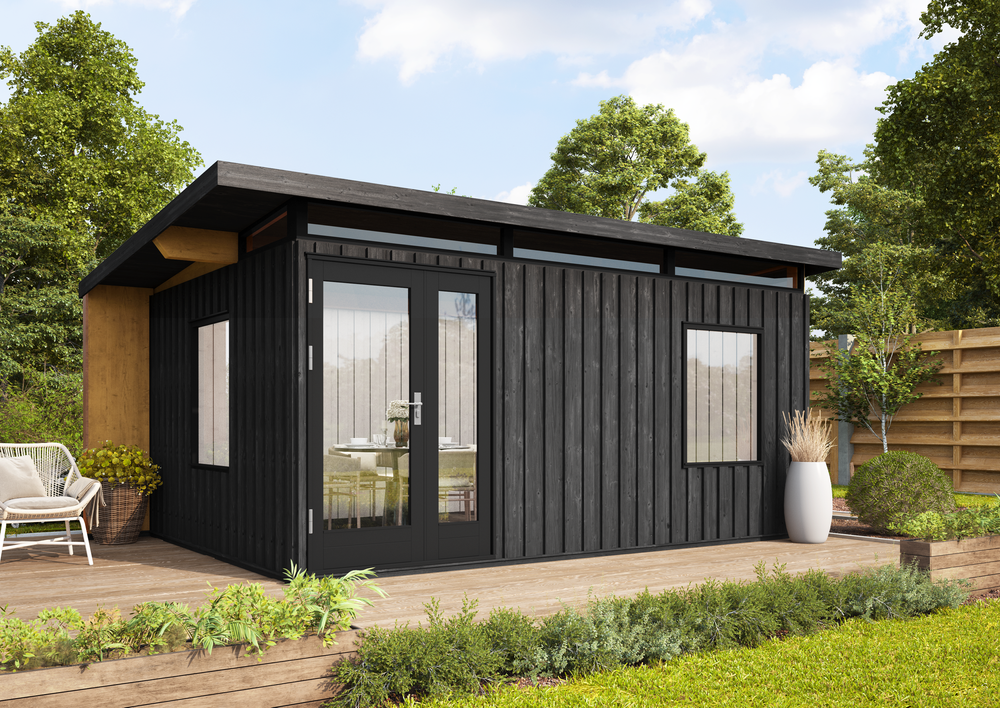 Færdigt anneks til sommerhuset — FLEXANEX