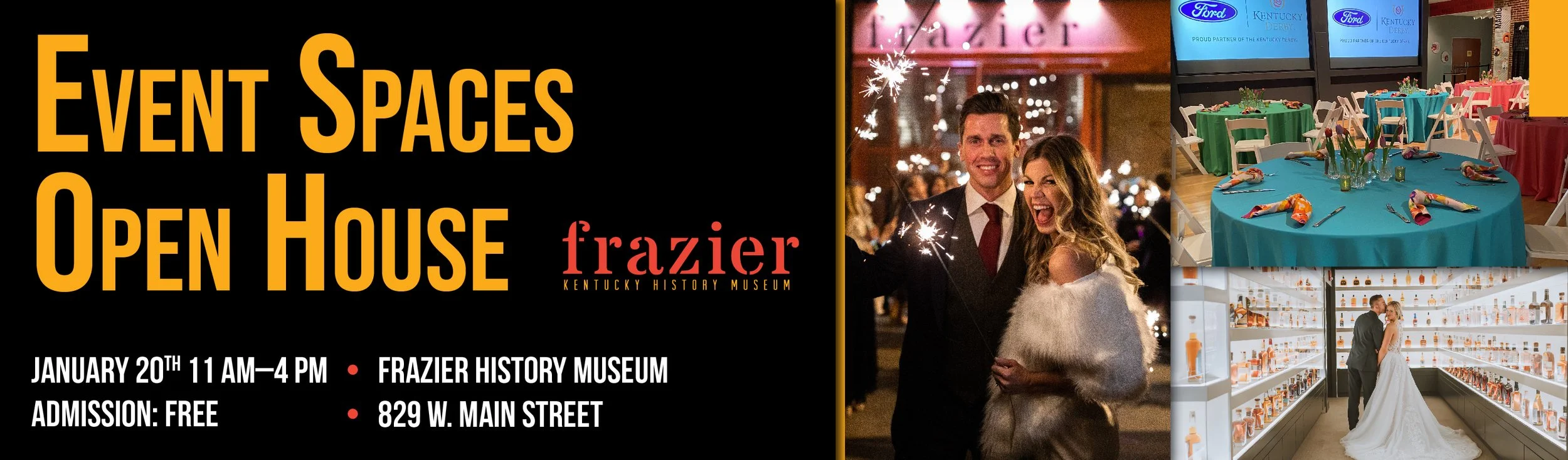Event Spaces Open House | Frazier Kentucky History Museum