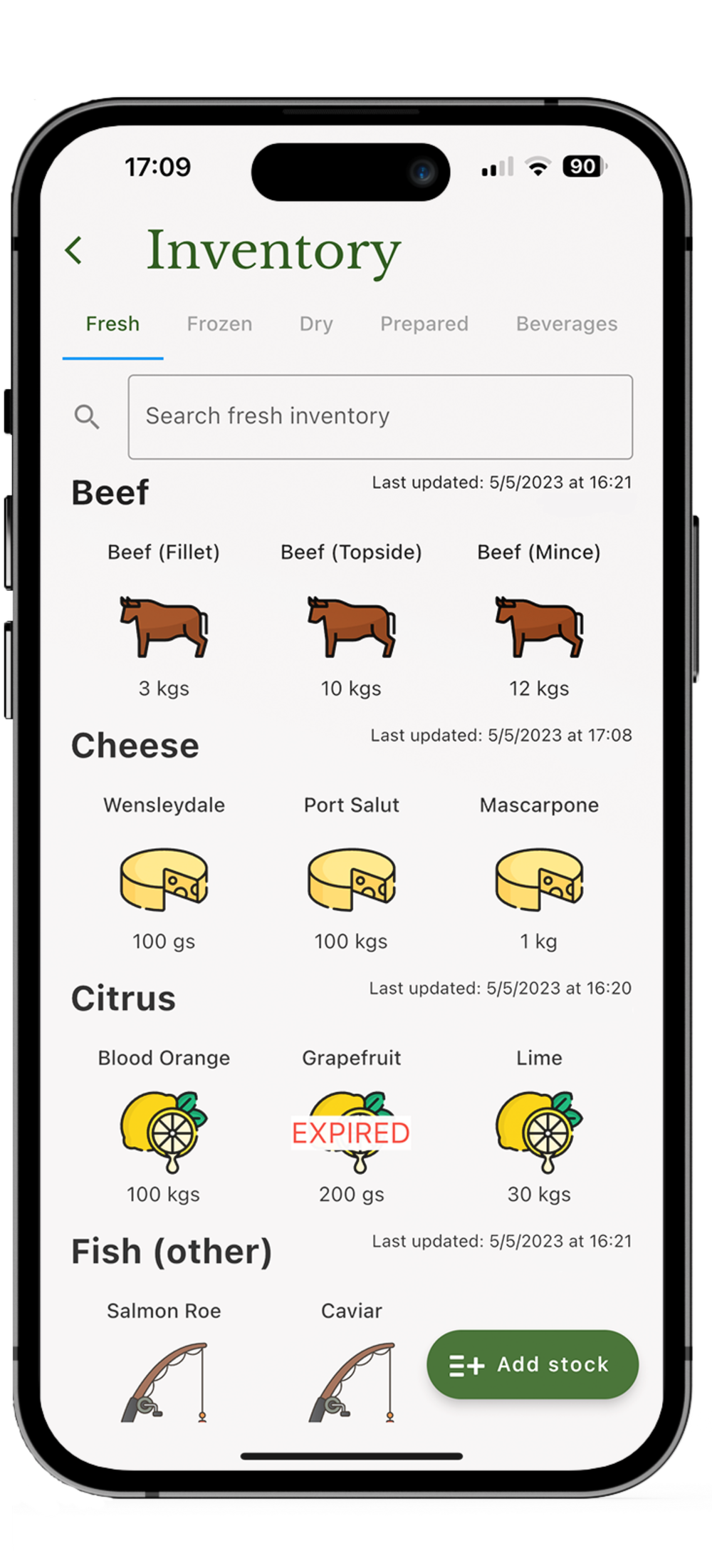 Kitchen Inventory Made For Chefs, By Chefs — Leafe - UK's #1 Food ...