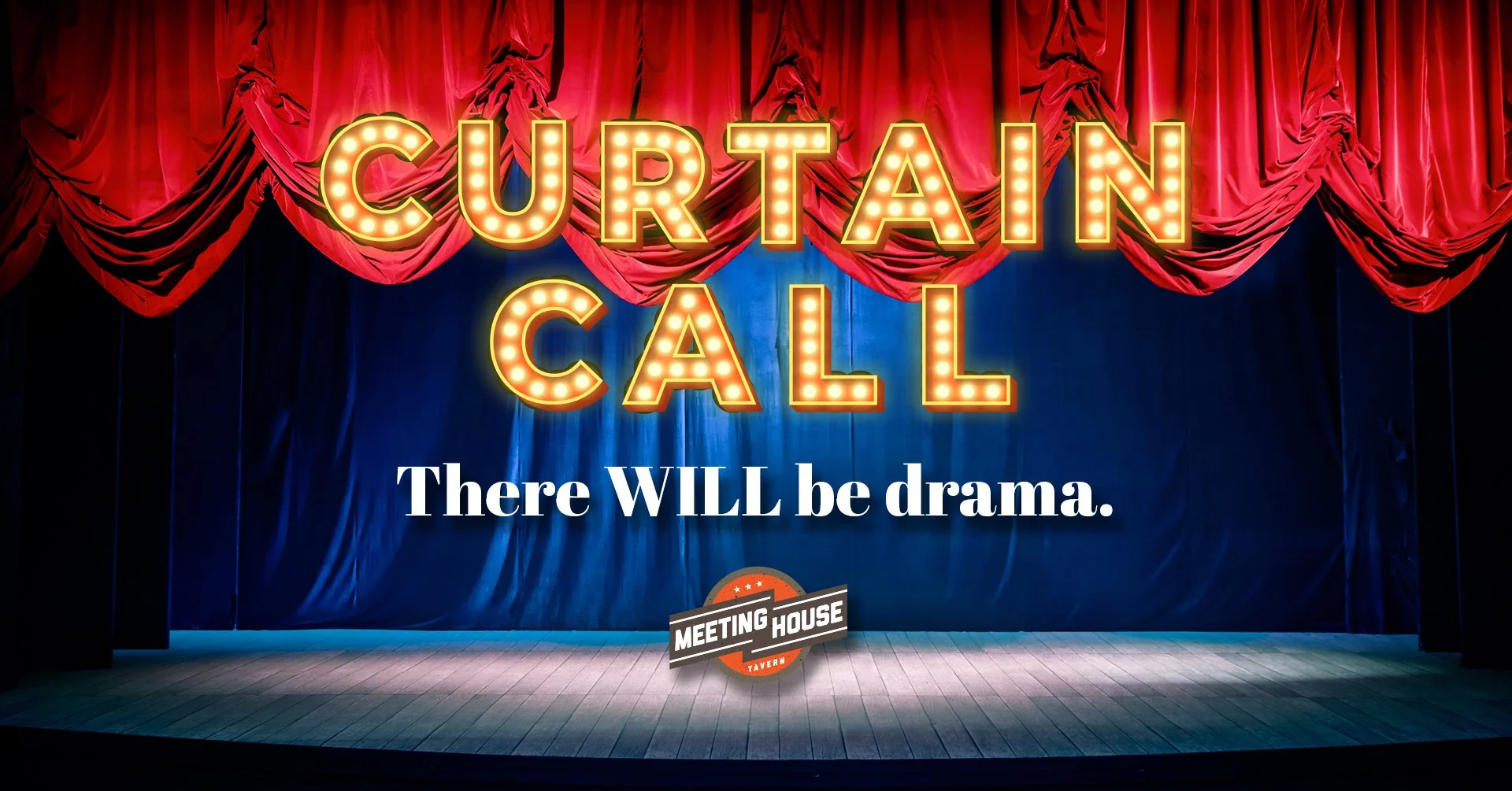 Curtain Call On Stage