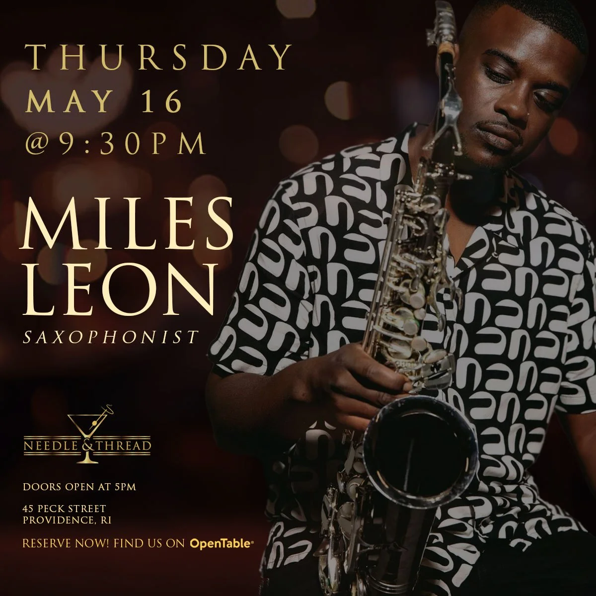 Upcoming Events — Needle & Thread