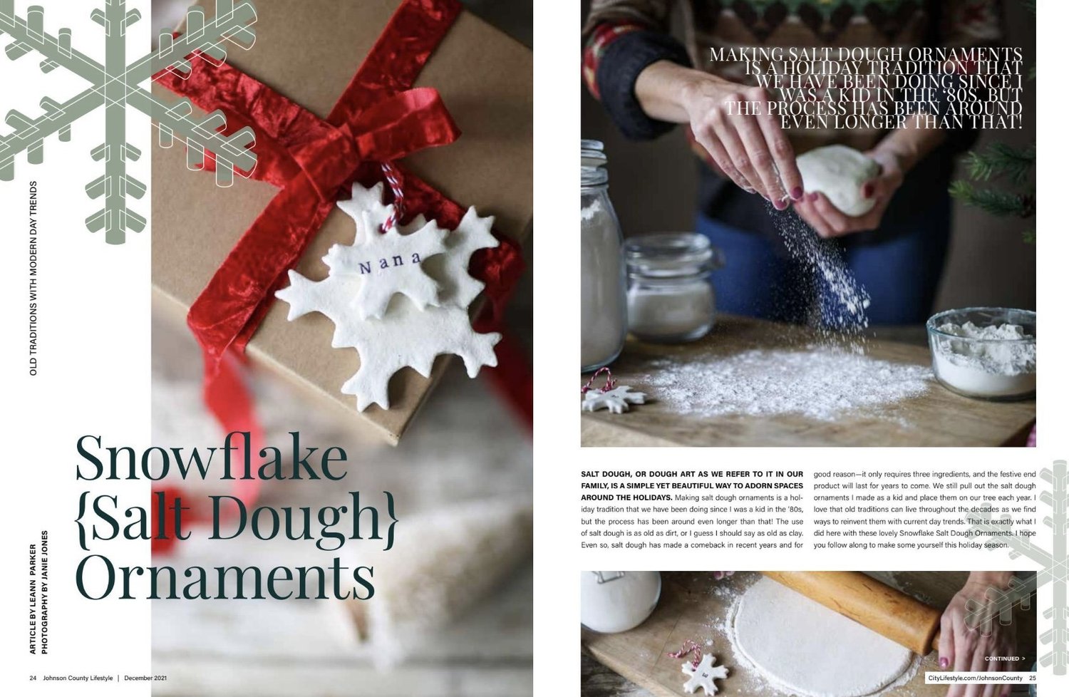 Salt Dough Ornaments — Silvertooth Home