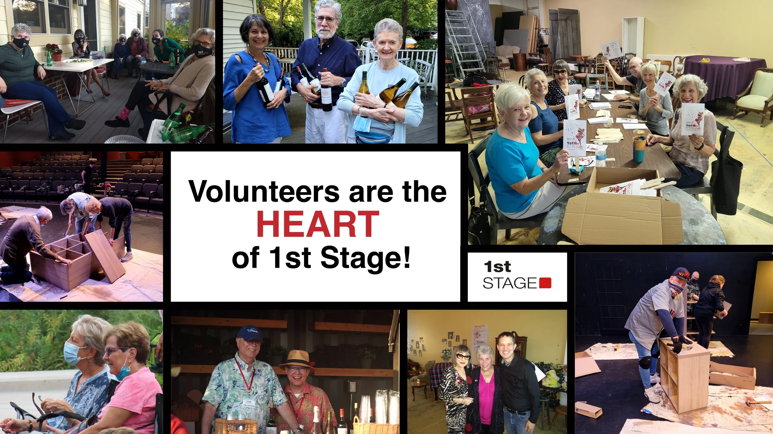 Discover Various Volunteer Opportunities With 1st Stage Theater — 1st Stage