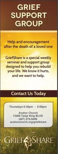 Grief Share Support Group Orlando Florida — Avalon Church