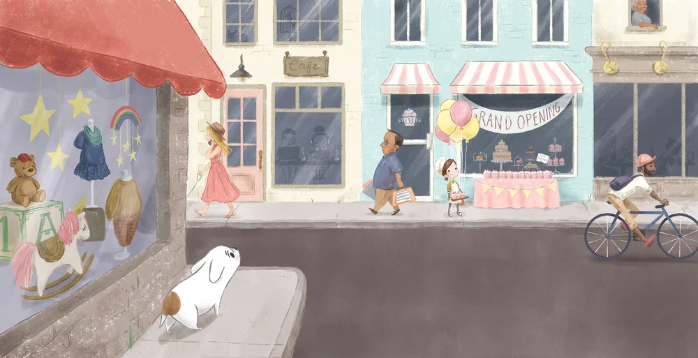 A Family for Louie — Alexandra Thompson Illustration