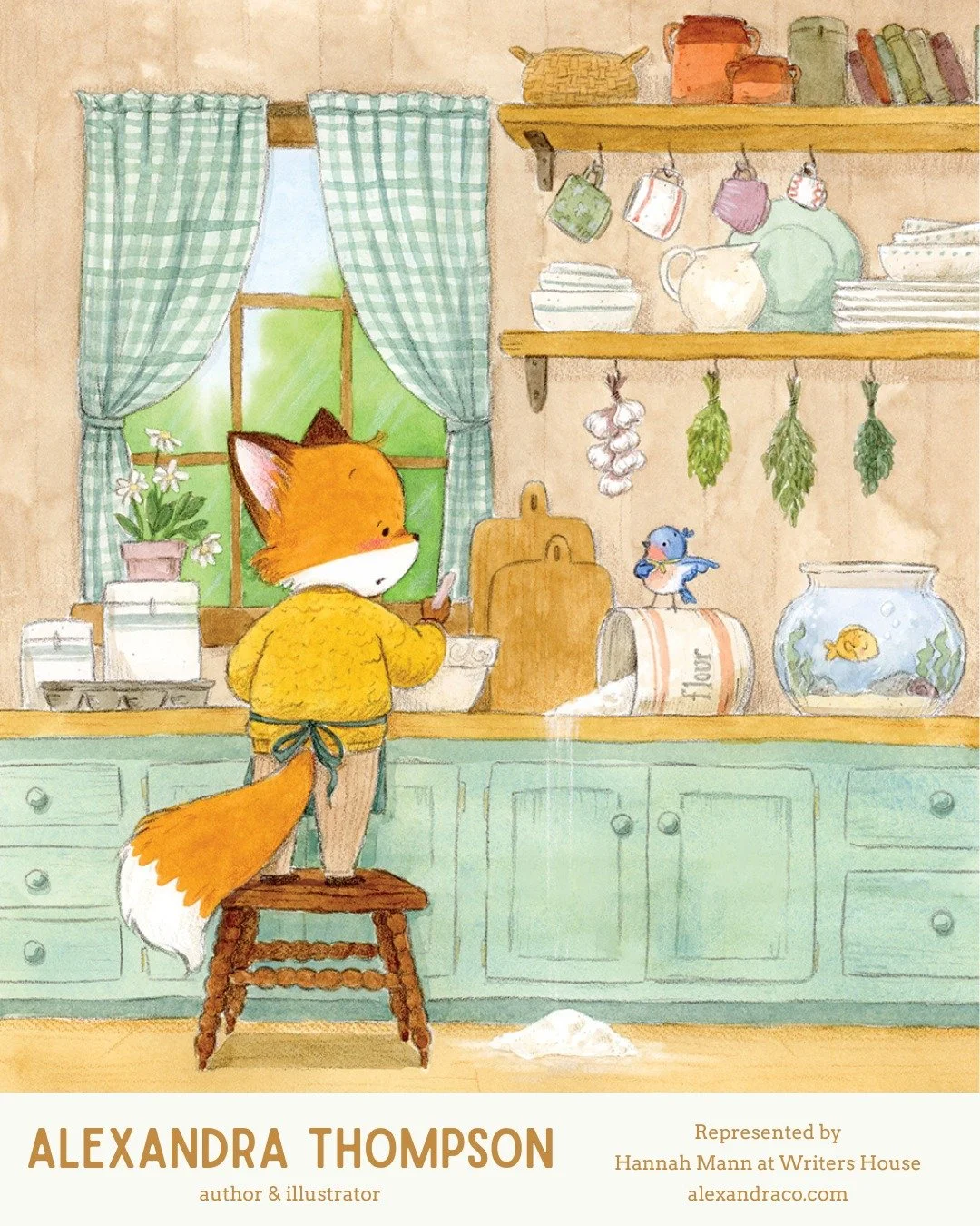 About Maine children's book author and illustrator, Alexandra Thompson ...