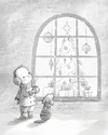 Black and White Children's Middle Grade Book Illustration — Alexandra ...