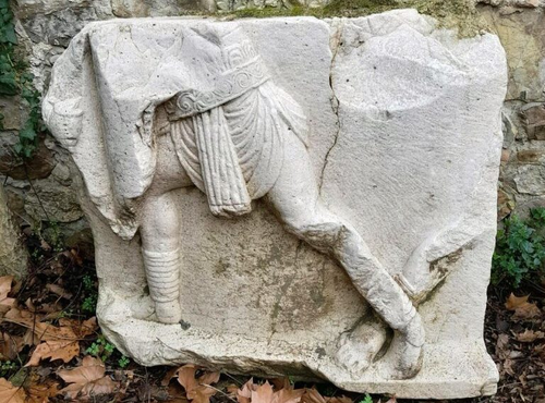 Monumental Roman Tomb with Gladiator Scenes Discovered Along Ancient ...
