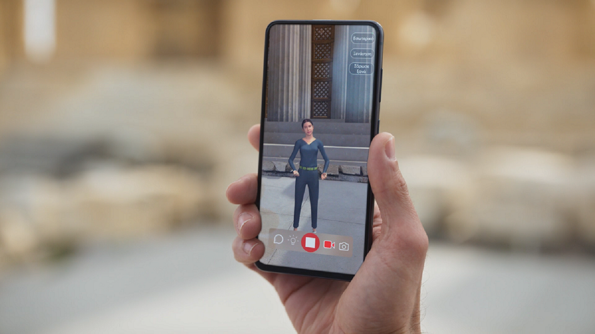 Cosmote Chronos: Innovative application brings the Acropolis to life