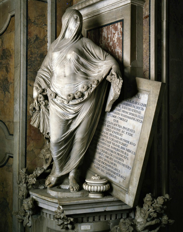 La Pudicizia (Modesty or Chastity): A Masterpiece by Antonio Corradini