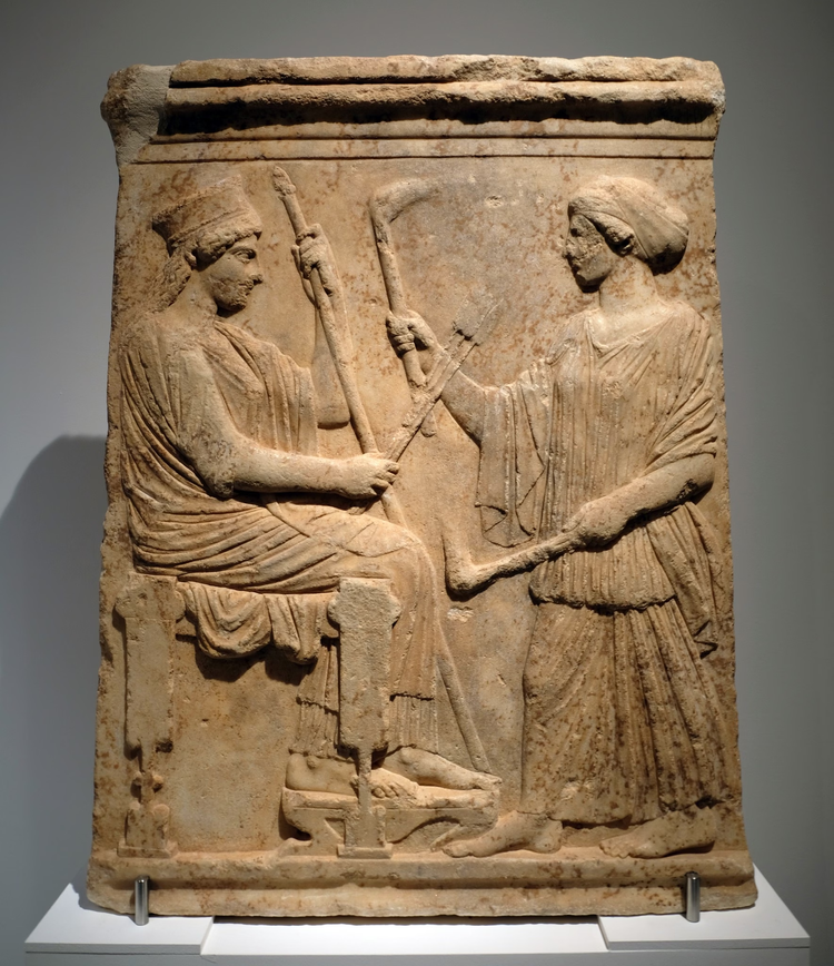The Eleusinian Mysteries and the Demeter-Kore Relief: A Window into ...