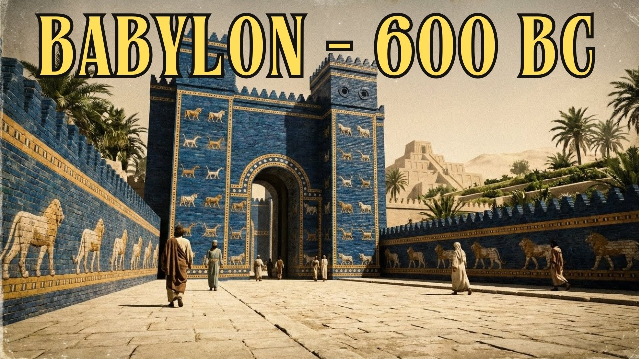 Babylon in 600 BC — Inside the World’s Greatest Ancient City (AI ...