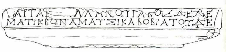 Celtic Inscriptions in Greek Alphabet: The Gallo-Greek Inscriptions As ...