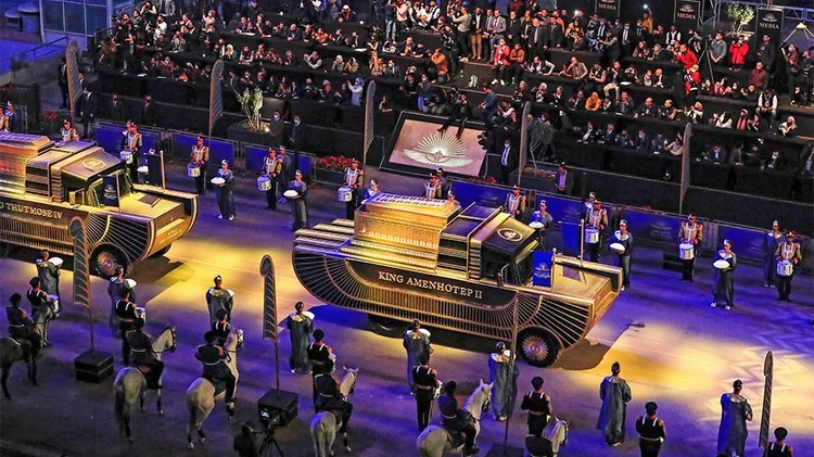 The Majestic Pharaohs' Golden Parade in Cairo (Pictures and Video)