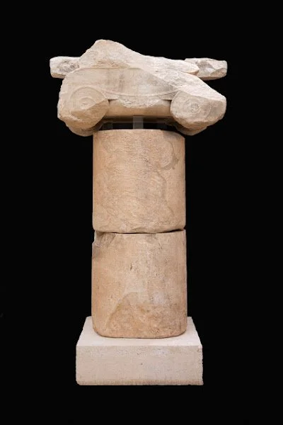 This is the Trophy of the battle of Marathon