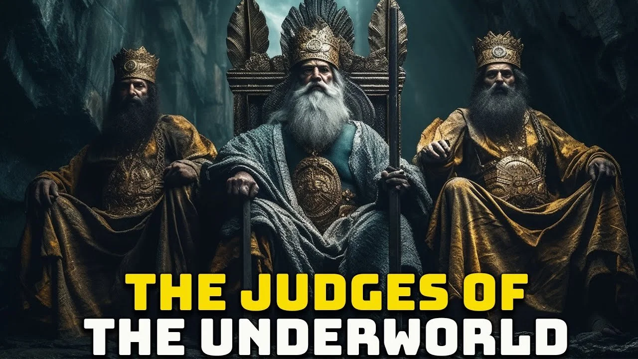 The 3 Infernal Judges of Greek Mythology