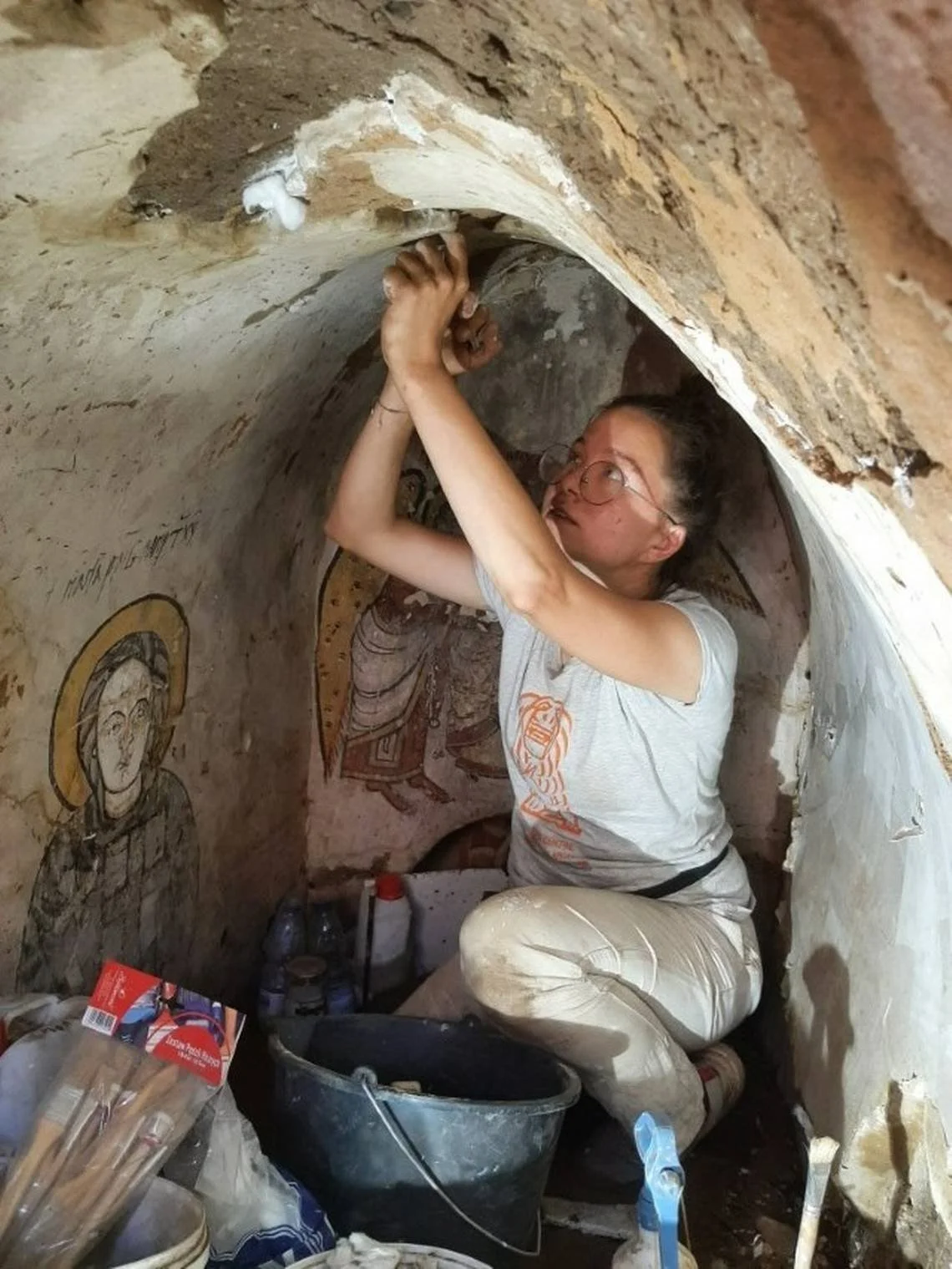 'Unique' artwork are found in a crypt-like place in Sudan through a ...