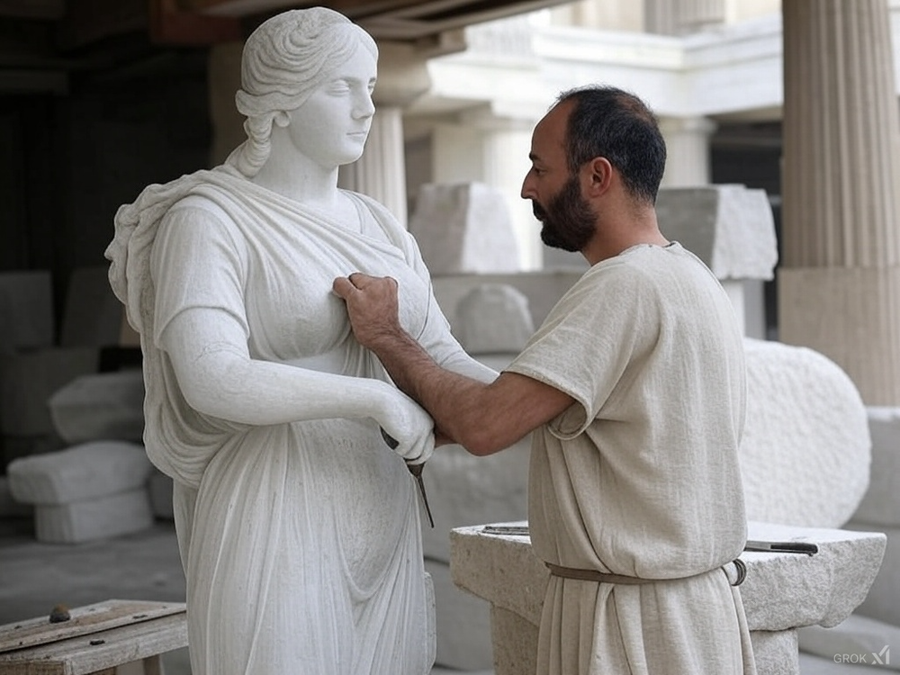 The Art of Sculpture in Ancient Greece
