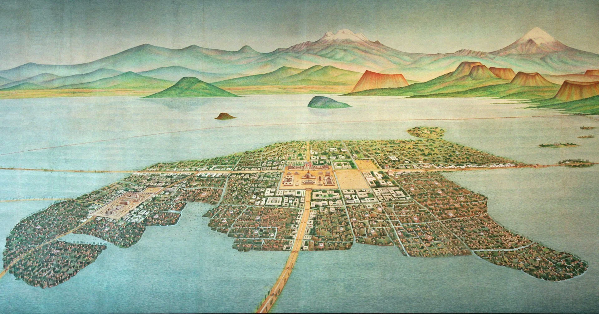 The First European Map of Tenochtitlan, 1524: Bridging Two Worlds