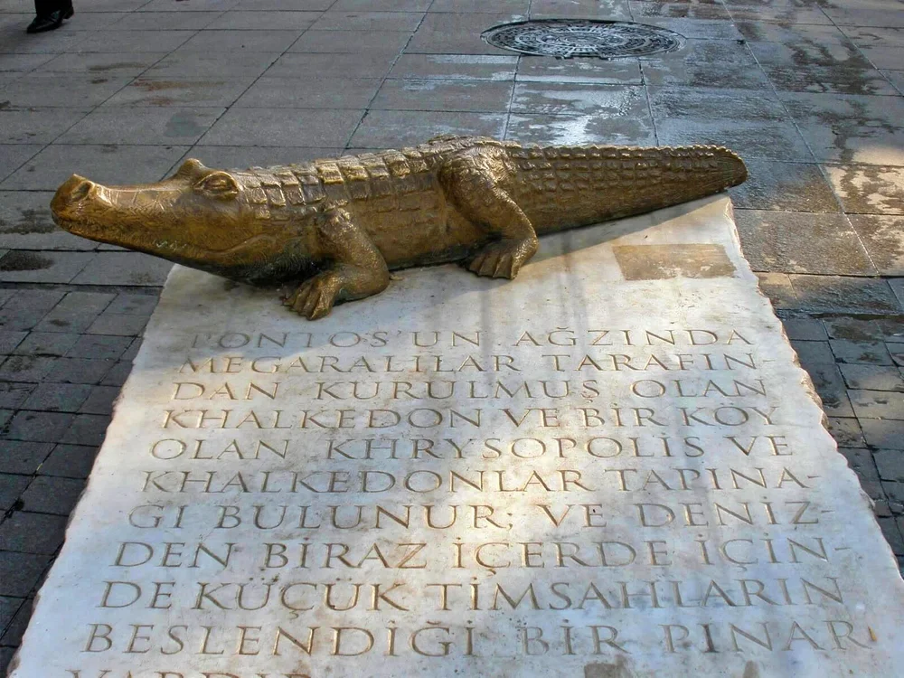 The Crocodile Statue in Kadıköy, Turkey, Derives its Significance from ...