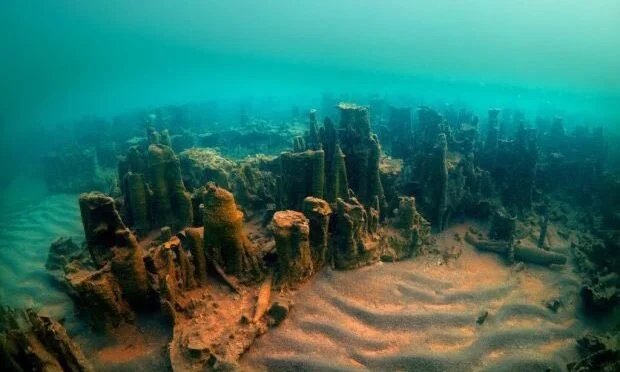 Underwater Ruins Turkey