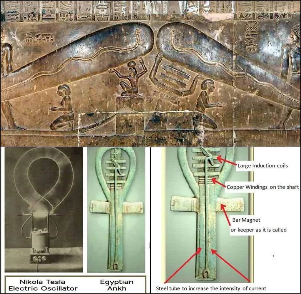 What the "Light Bulb" Relief Means at the Dendera Temple