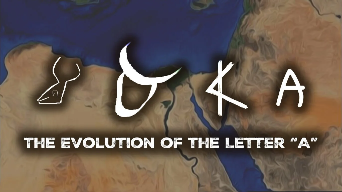 The Evolution of the Letter "A": From Hieroglyphics to Latin "Alpha"