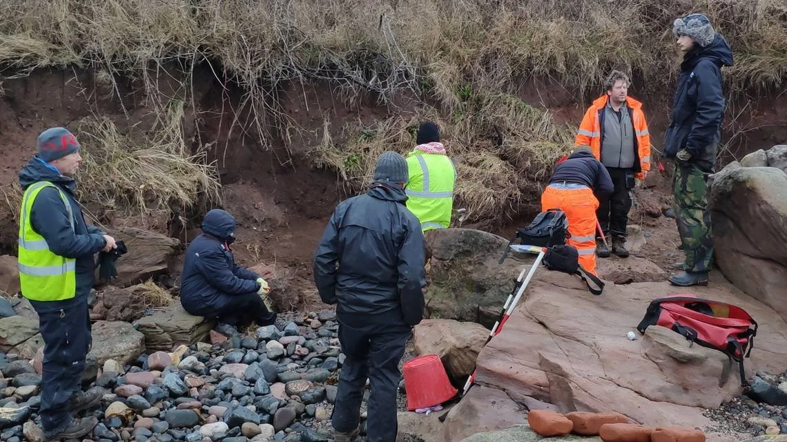 Storm Reveals Forgotten Medieval Skeleton in Scotland