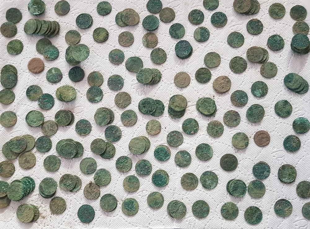 A big treasure hoard was found in Poland