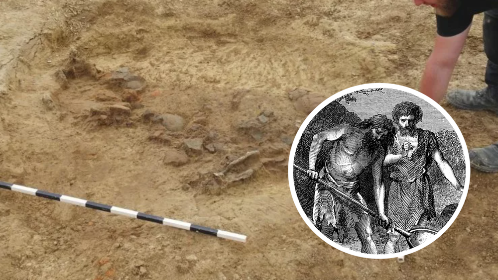 Researchers Find 2000-Year-Old Graves with Burned Human Remains