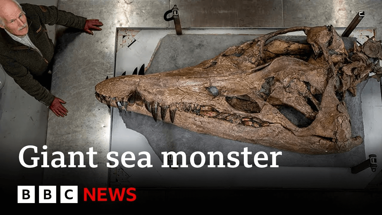 Colossal sea monster unearthed in UK