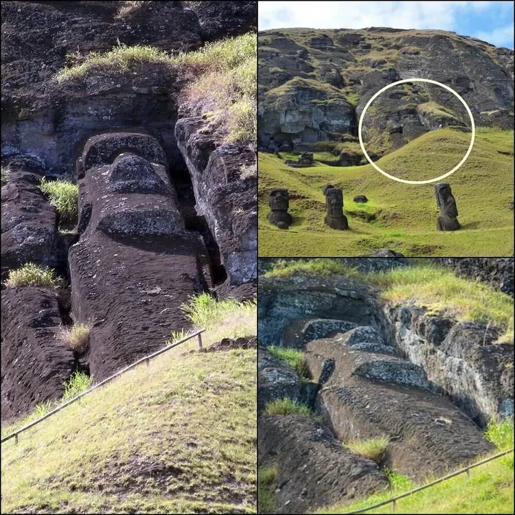 "El Gigante", the Largest Moai Statue on Easter Island that Was never Erected