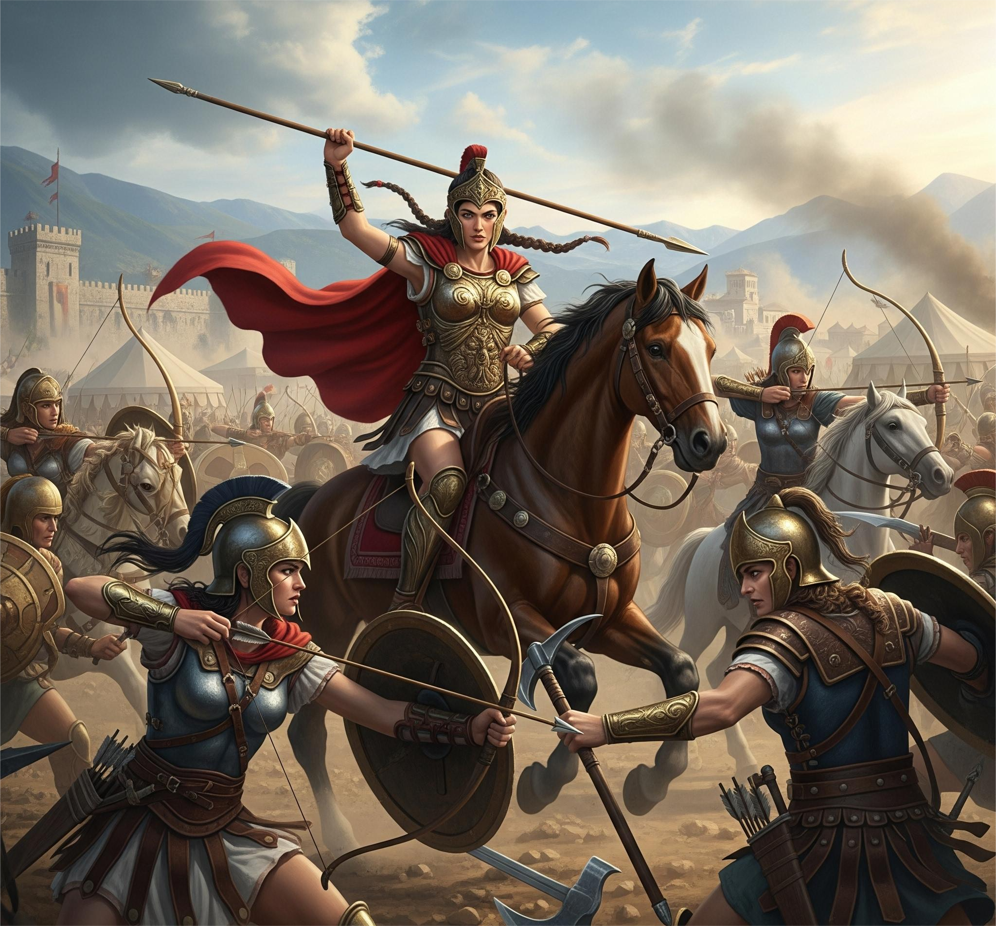 The Myth of the Amazons: Women Warriors of the Ancient World