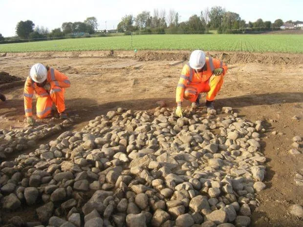 Roman Road, Ancient Burial, and Burnt Mound Discovered in Yorkshire, UK