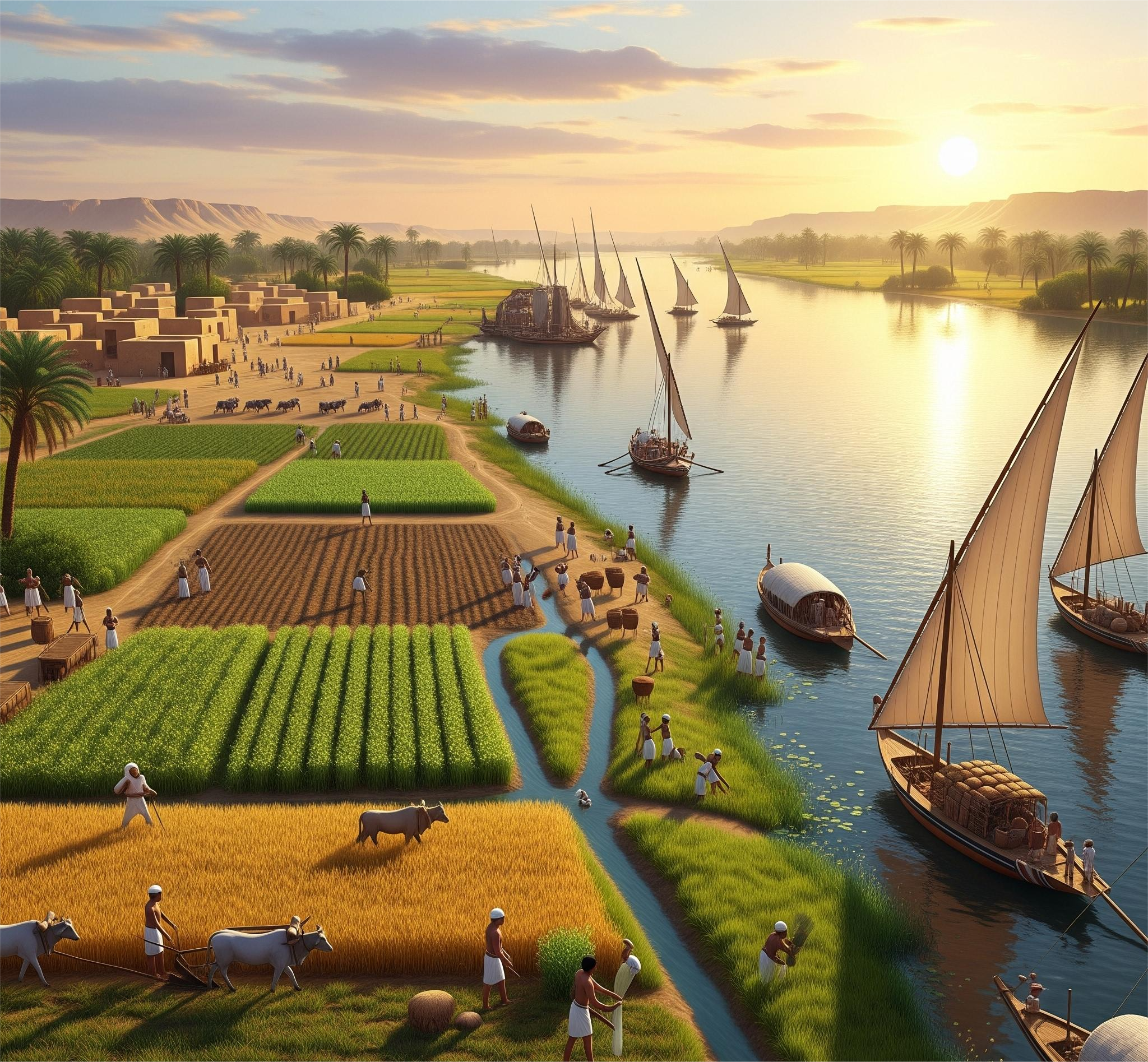 The Role of the Nile in Ancient Egyptian Civilization