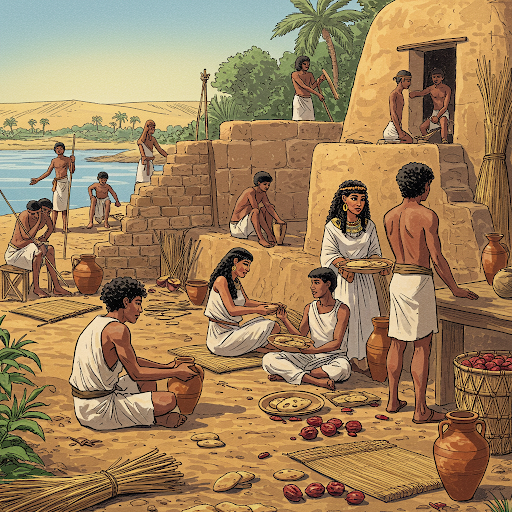 Daily Life in Pre-Dynastic Egypt