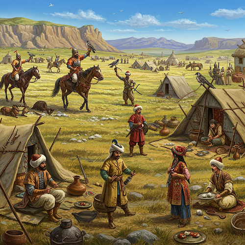 Daily Life of the Ancient Turks (Göktürks, Seljuks)