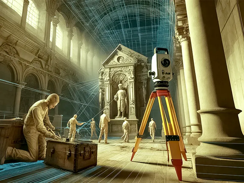 Ancient Cyber-Archaeology: Preserving War-Torn History with Laser Scanning