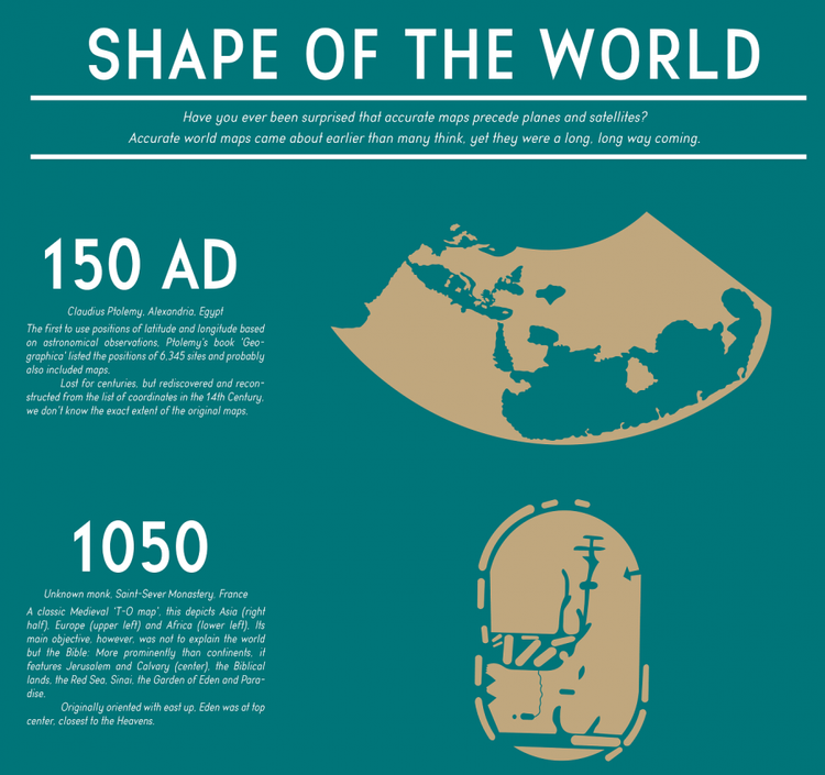 Watch the Evolution of the World Map through this innovative infographic